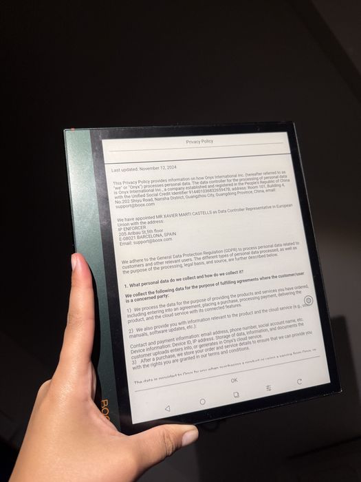 Boox note air 2 plus ebook reader e ink tablet caneta pen remarkable Algés, Linda-A-Velha E Cruz ...