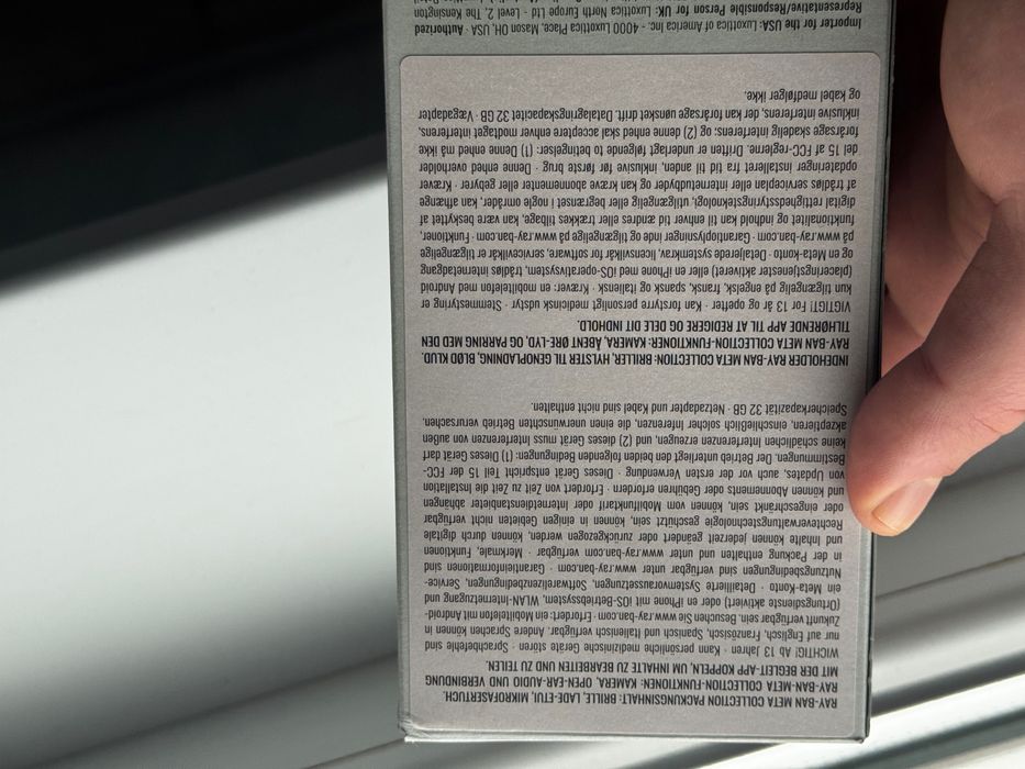 Ray-Ban Meta Gen 2 Wayfarer Headliner: 16 500 грн. - Сонцезахисні ...