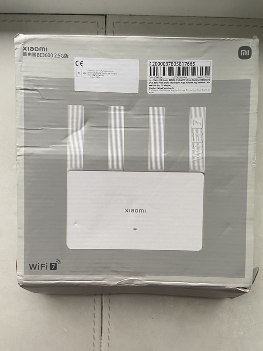 Роутер Xiaomi Mi Router BE3600. Роутер новый wifi 7: 1 600 грн ...