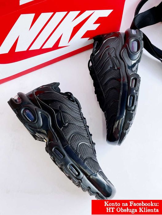 "Buty męskie Trampk Nike_Air_Max_TN_Plus_Black R.45 Bydgoszcz • OLX.pl