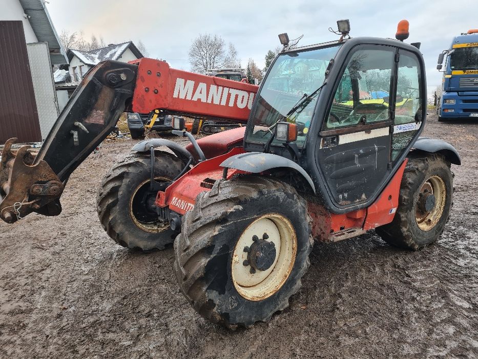 Ładowarka teleskopowa Manitou mt732 jcb merlo cat Lanckorona • OLX.pl