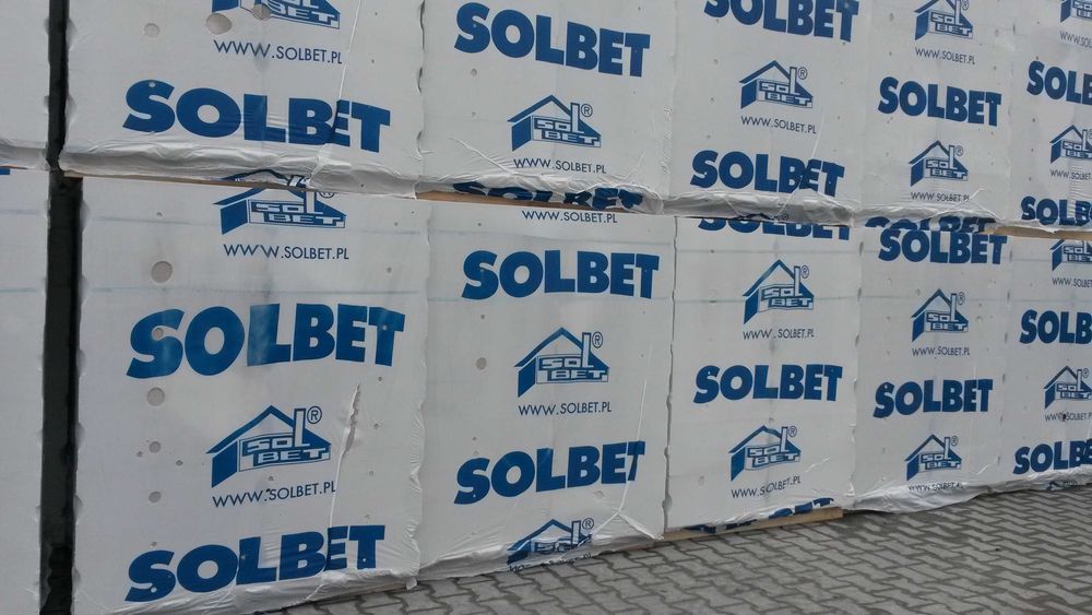 Pustak Bloczek Solbet 24cm Gazobeton Suporex Beton komórkowy BRUTTO ...