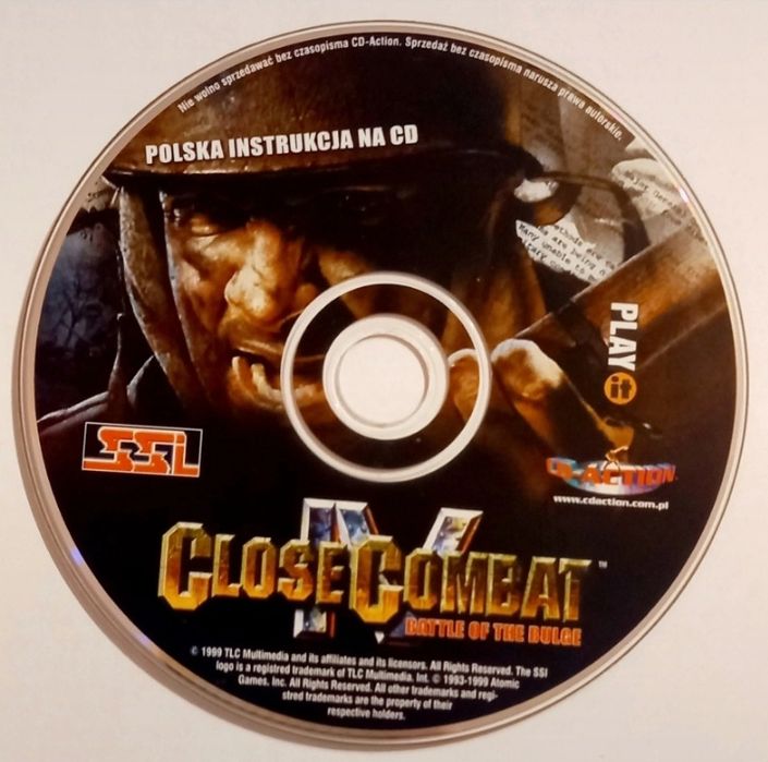 Kolekcjonerskie Close Combat IV z kultowego CD-Action! Morąg • OLX.pl