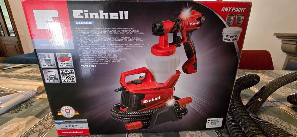 Pistola de pintura EINHELL TC-SY 700 S Castêlo Da Maia • OLX.pt