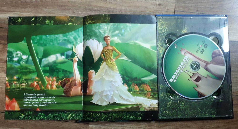 Film, bajka animowana DVD Tajemnica Zielonego Królestwa + dodatki ...
