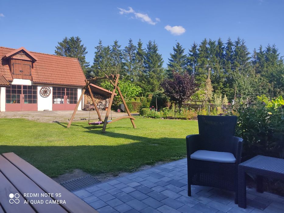 Komfortowe siedlisko, staw, ziemianka, garaże, duży potencjał. Złotów ...