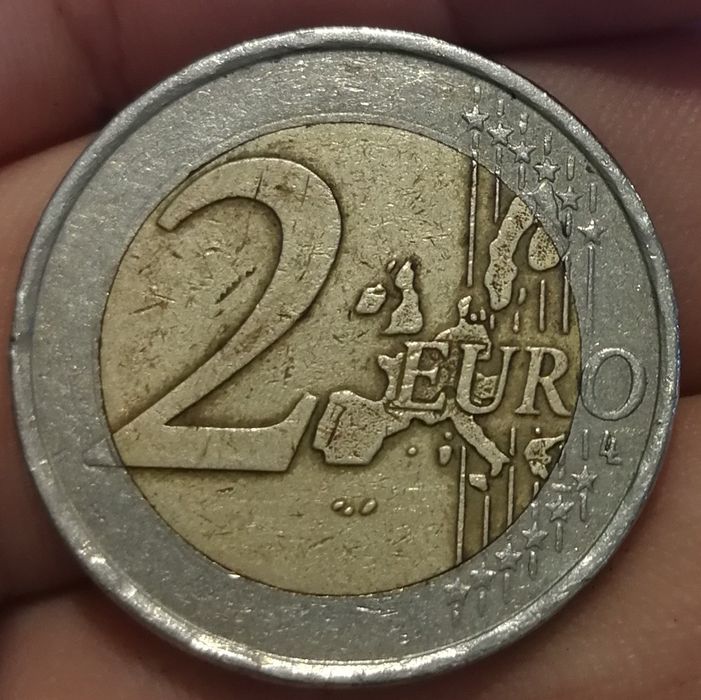 Moeda de 2€ da Grécia 2002 rara São Domingos de Rana • OLX.pt