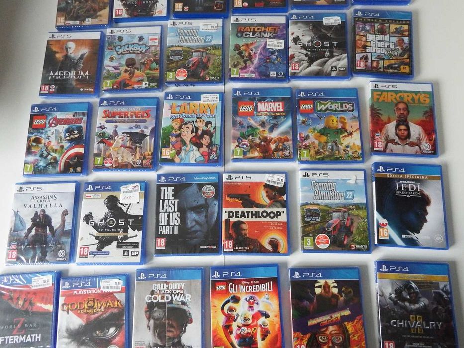 PS4 PS5 GRY Chivarly II PL DAY ONE nowa FOLIA najtańsza NA CAŁYM OLX Kutno • OLX.pl