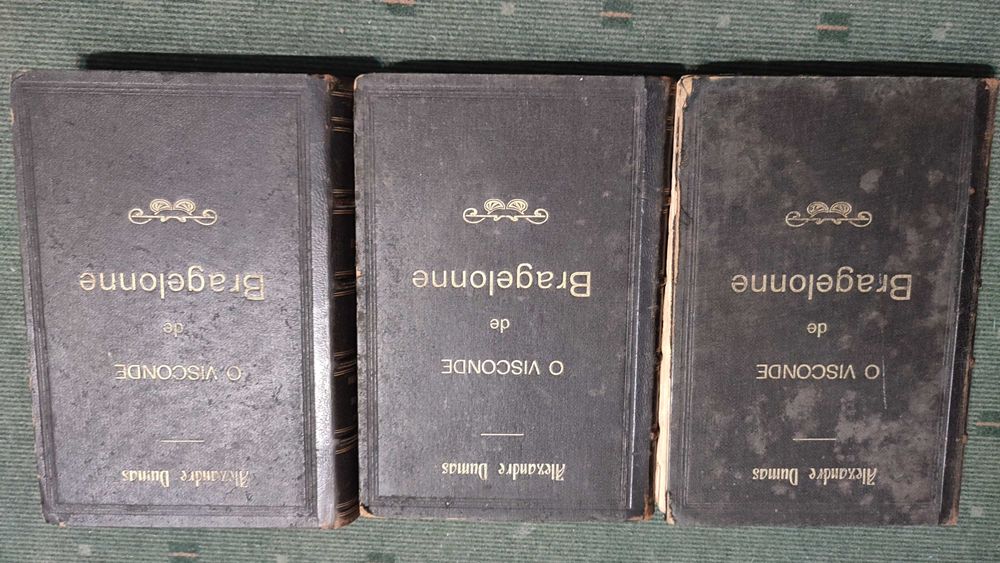 O Visconde de Bragelonne - Alexandre Dumas - 3 Volumes Pombal • OLX.pt