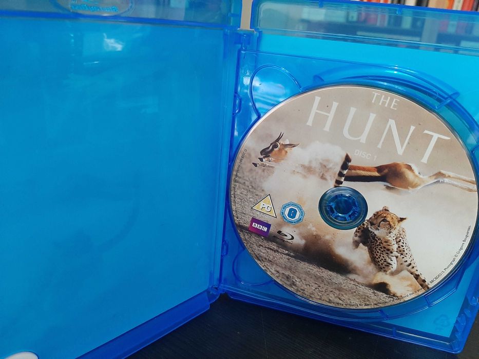 The Hunt: narrado por David Attenborough - BBC - 3 Discos Blu Ray ...