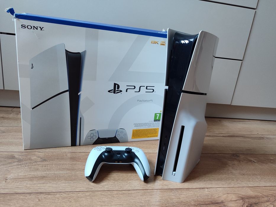 PS5 Slim Blu-Ray + Marvel Spiderman 2 Olsztyn • OLX.pl