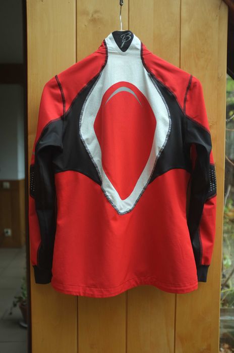 Bjorn Daehlie Kurtka narciarska biegowa czerwona techniczna treningowa ...