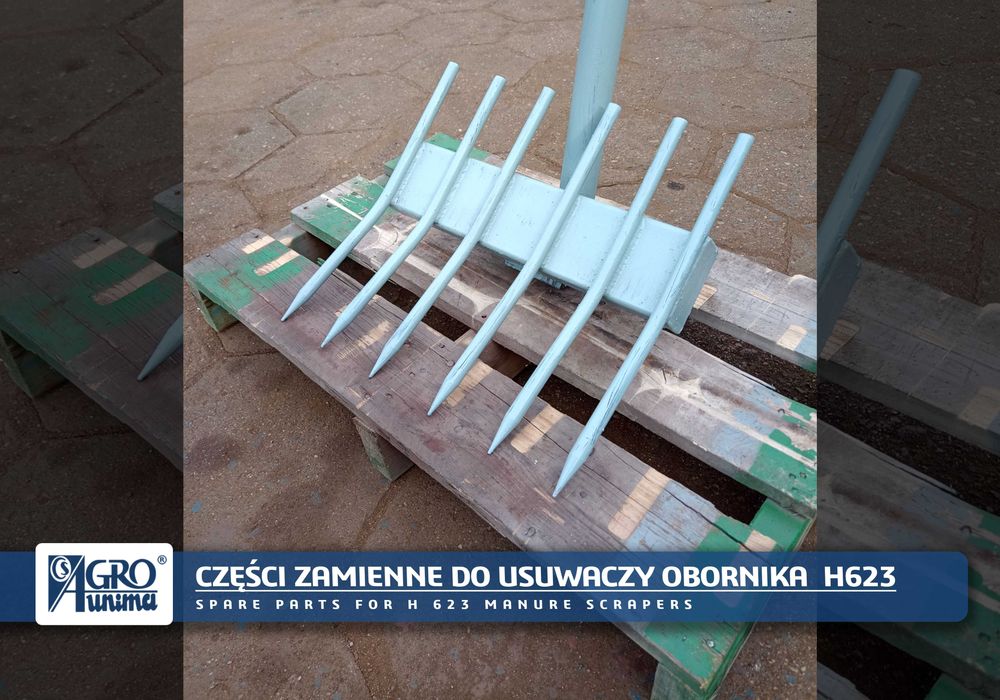 WIDŁY NA WYMIAR do zgarniacza usuwacza obornika typ H623 NOWE ...