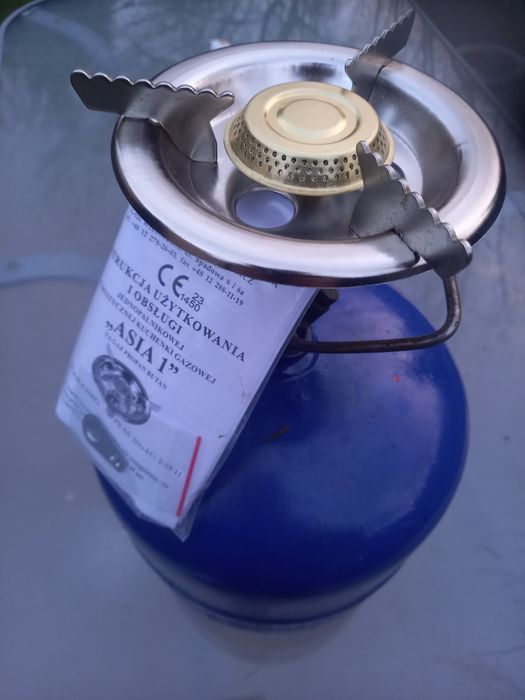 Butla gazowa turystyczna 2kg +palnik nowy Legionowo • OLX.pl