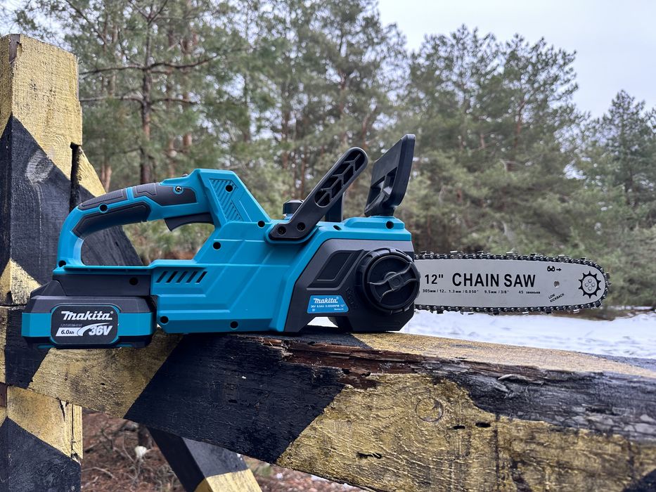 Акція! Акумуляторна ланцюгова пила Makita Duc 357Z (30см шина 36В 6аЧ ...