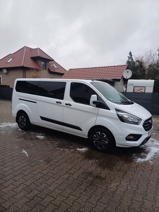 Ford Transit Custom 9 osobowy + szafka serwisowa webasto Poznań Poznań ...