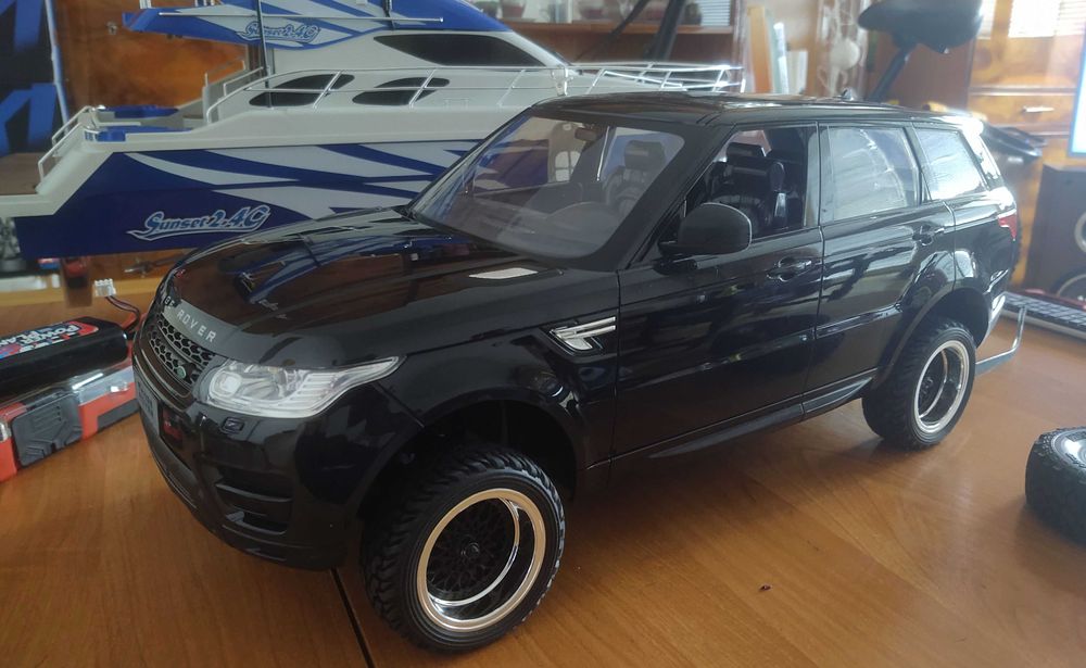 MST CFX Range Rover Evoque 1:10 4WD RC Model Nowy Oświetlenie. Łódź ...