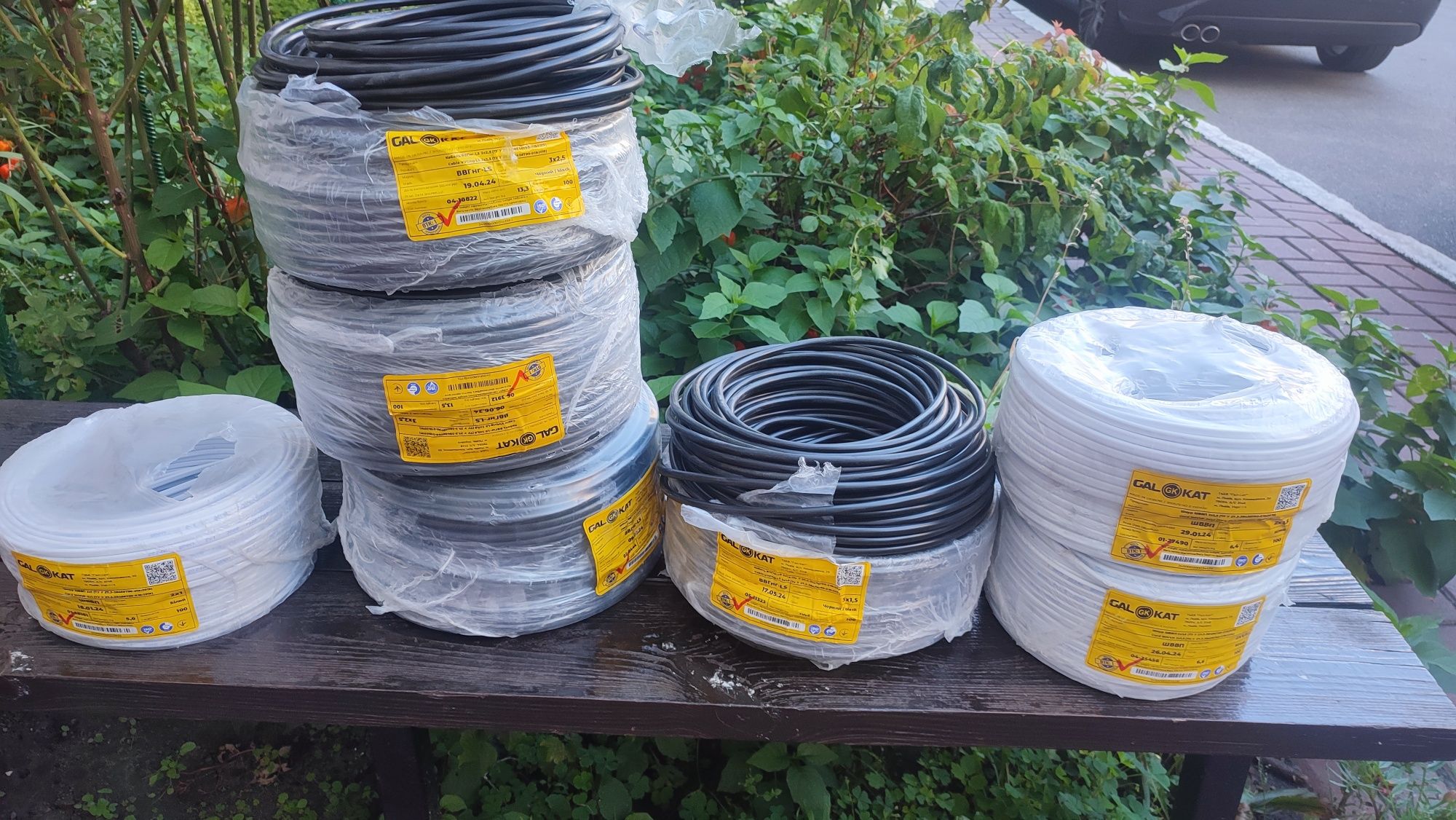 Gal-kat кабель провід ШВВП 2*1 ВВГ Нг-Ls 3*1.5 моноліт ЗЗКМ: 1 300 грн ...