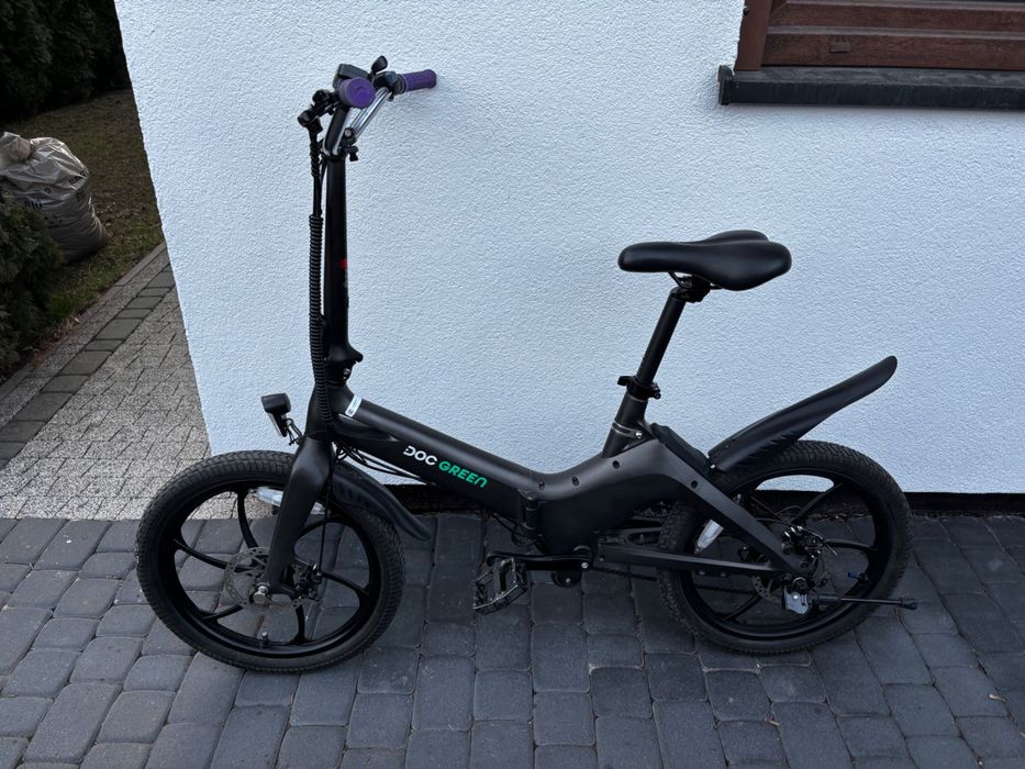 Rower elektryczny skladany Czeladź Kolonia Małobądź • OLX.pl