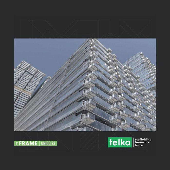 Rusztowanie ramowe zestaw - UNICO73 - 250m² Telka Spalice • OLX.pl