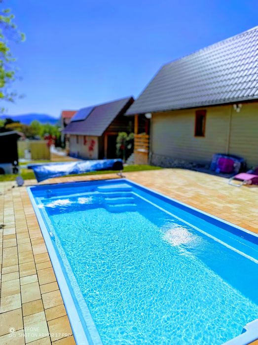 Domek do wynajęcia jezioro góry Basen Bania jakuzzi wakacje majówka ...