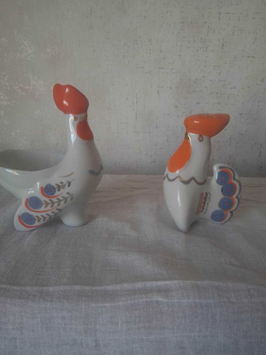 Фарфорова статуетка півники 500 грн Коллекционирование Шпола на Olx