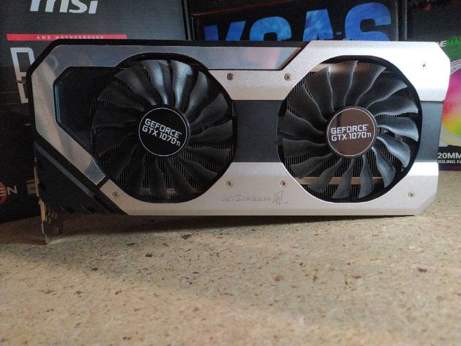 Продаю видеокарту Palit GeForce GTX 1070 Ti JetStream: 3 200 грн ...