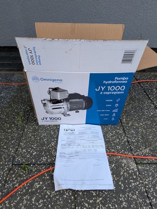 Pompa hydroforowa JY 1000 Omnigena 230V Mazowszany • OLX.pl
