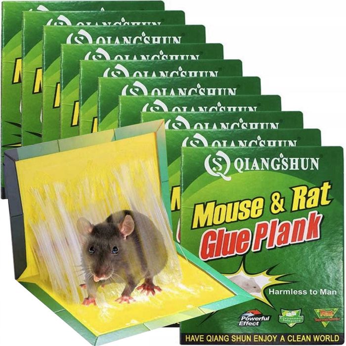 10x Myszołapka lep na myszy i szczury – pułapka klejowa Pruszków • OLX.pl