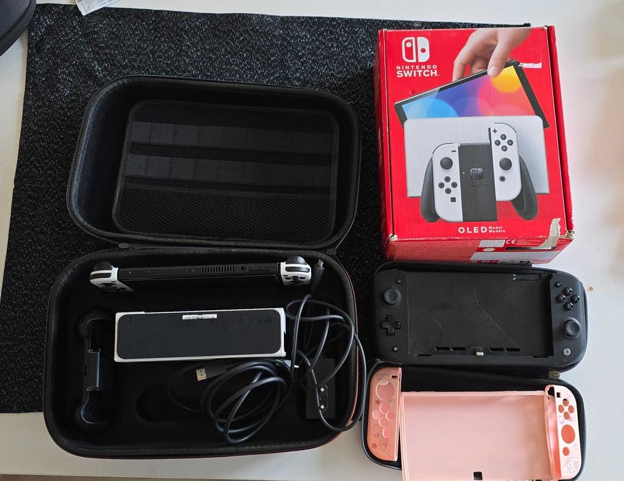 Nintendo Switch OLED ZESTAW MOD Łapalice • OLX.pl
