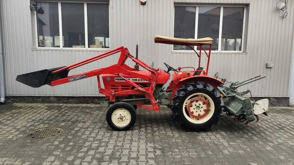 Japoński traktorek Yanmar YM 2500 z glebogryzarką TUR 25 KM Dębica • OLX.pl
