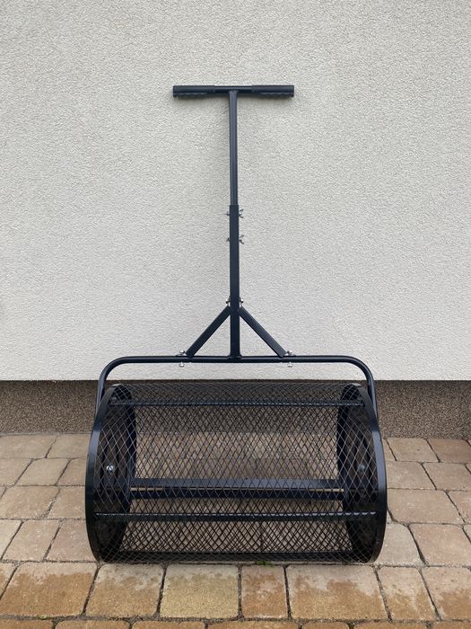 Walec kratownicowy siatkowy ogrodowy rozsiewacz posypywarka trawnika ...