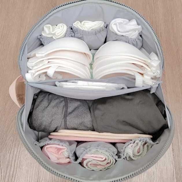 Дорожній органайзер для зберігання спідньої білизни бюстгальтерів 290 грн Органайзери для