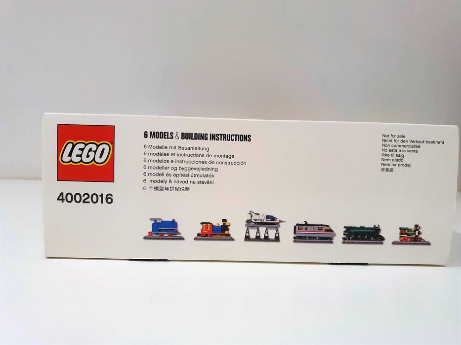 Lego 400.2016 - 50 Years On Track - NOWY UNIKAT - pakiet - 4 zestawy ...