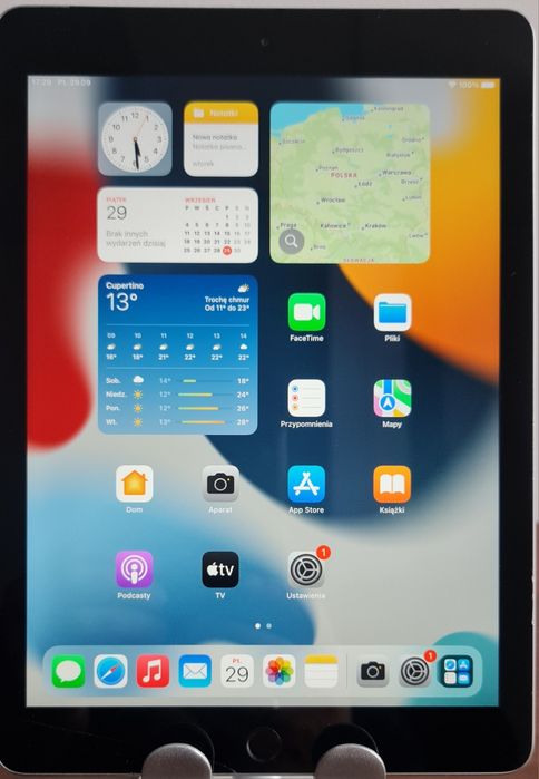 TABLET APPLE IPAD 5nd Gen A1823 32GB LTE SREBRNY Stan Bardzo Dobry ...