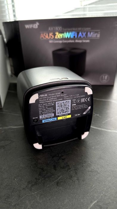 Маршрутизатор Asus ZenWiFi AX Mini XD4 1PK Black AX1800: 3 200 грн ...