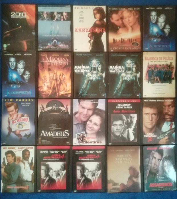 Lote 180 DVD's snap case / snapper (Lote 9) Benfica • OLX Portugal