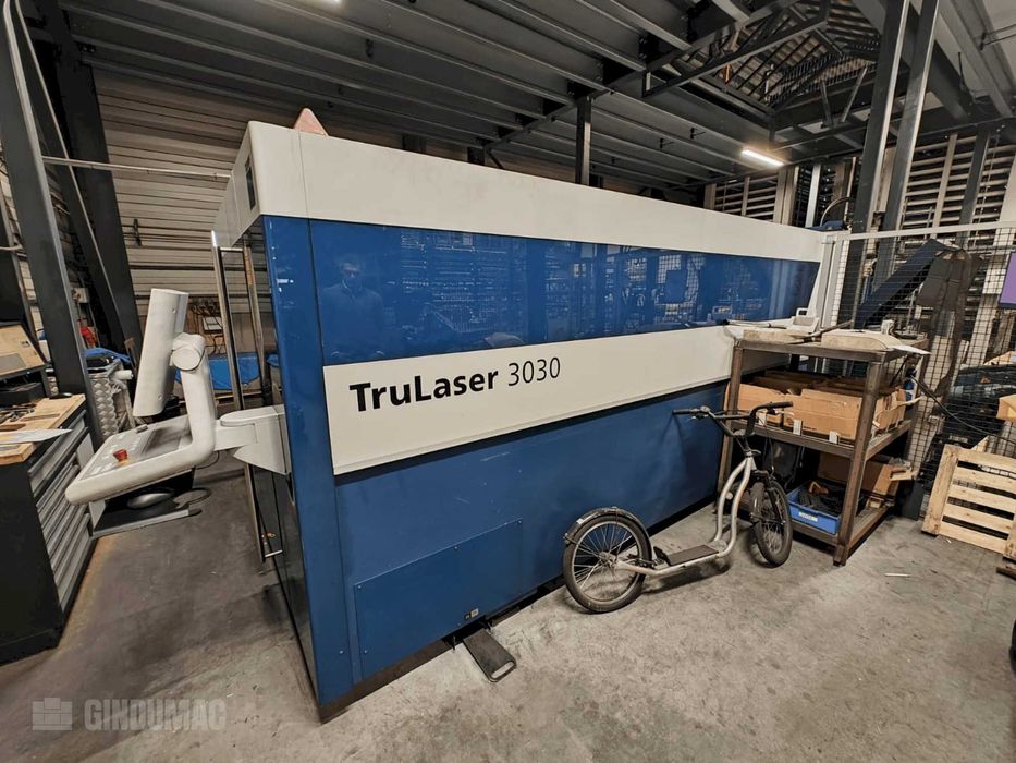 TRUMPF TruLaser 3030 Fiber (2014) - wycinarka laserowa Katowice ...