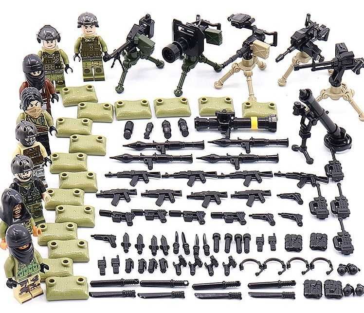 Фигурки камуфляжных военных спецназовцы военные солдаты лего Lego: 750 ...