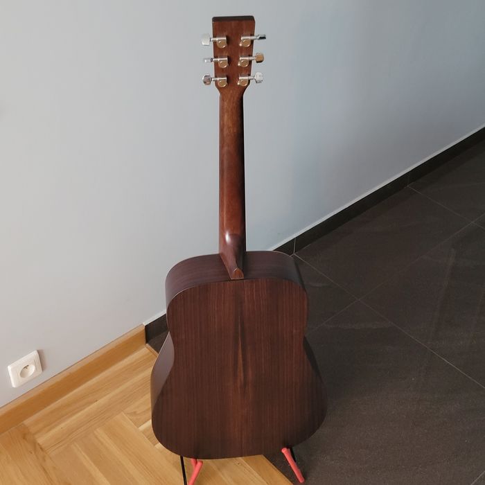 Praktycznie nowa Gitara akustyczna Sigma DR-ST-WF + futerał + stojak ...