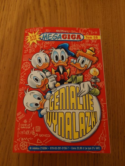 Kaczor Donald Mega Giga nr. 59 Wrocław Krzyki • OLX.pl