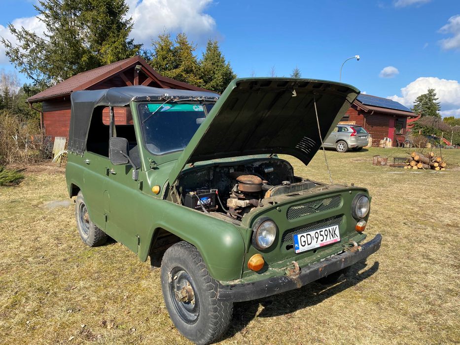 Sprzedam samochód uaz 469 orginał zarejestrowany i ubezpieczony Gdańsk Letnica • OLX.pl