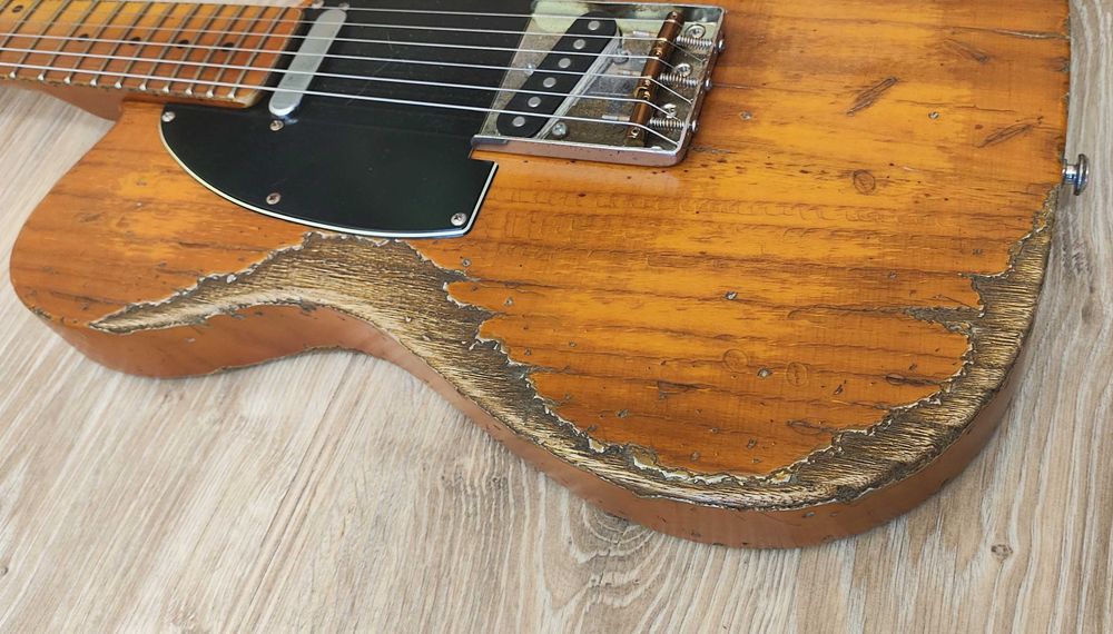 Telecaster relic hand made in England. Телекастер електрогітара retro ...