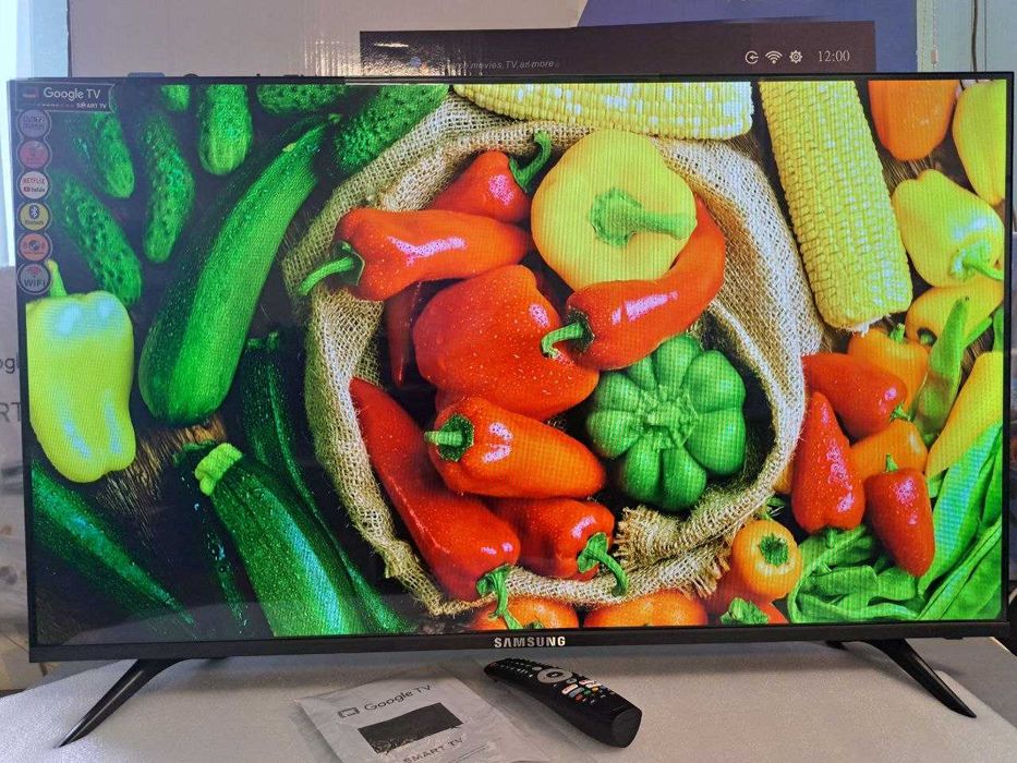Телевизор SAMSUNG 45" Google TV Smart TV 4K Телевізор безрамковий 2024: ...