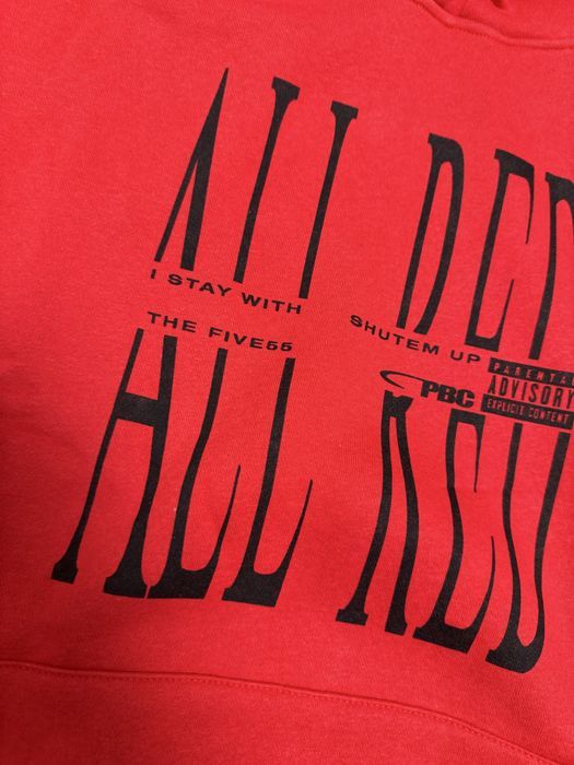Худи Playboi Carti PBC merch red hoodie vetements balenciaga: 2 450 грн ...