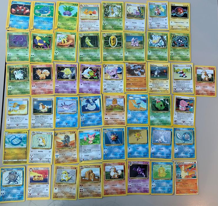 Diversas cartas pokemon Alcabideche • OLX.pt