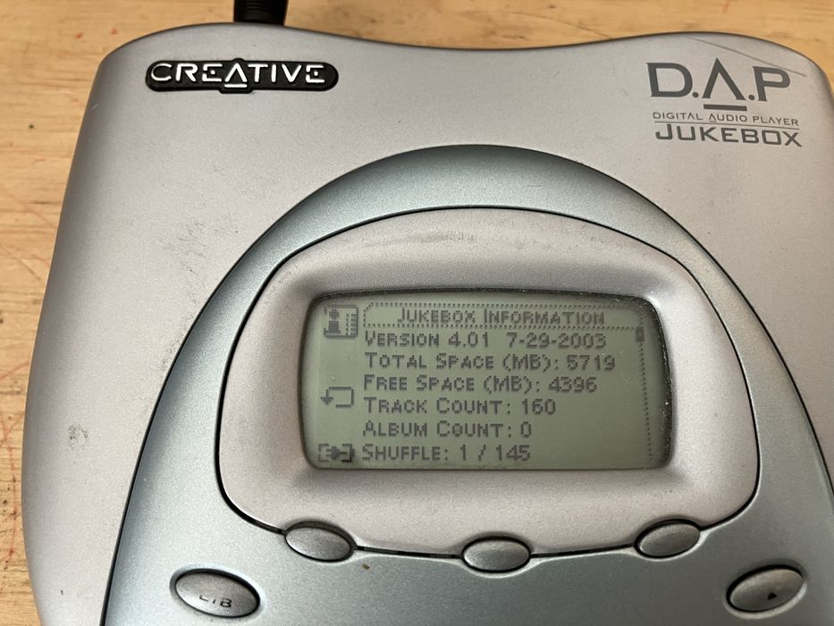 Odtwarzacz mp3 Creative DAP Jukebox 6GB Poznań Stare Miasto • OLX.pl