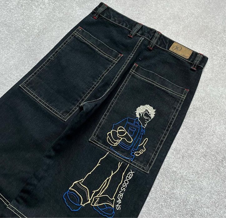 Unco Style Rap Pants With Boy: 1 900 грн. - Широкие джинсы Кропивницкий ...