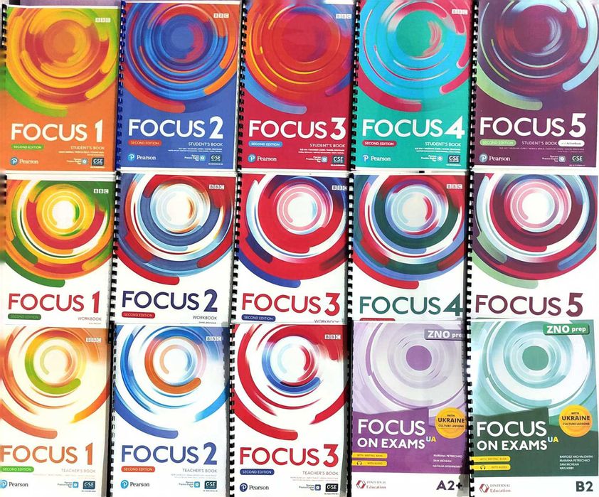 Focus 2nd Edition 1,2,3,4,5 підручник з англійської, книга вчителя: 320 грн. - Книги / журналы ...
