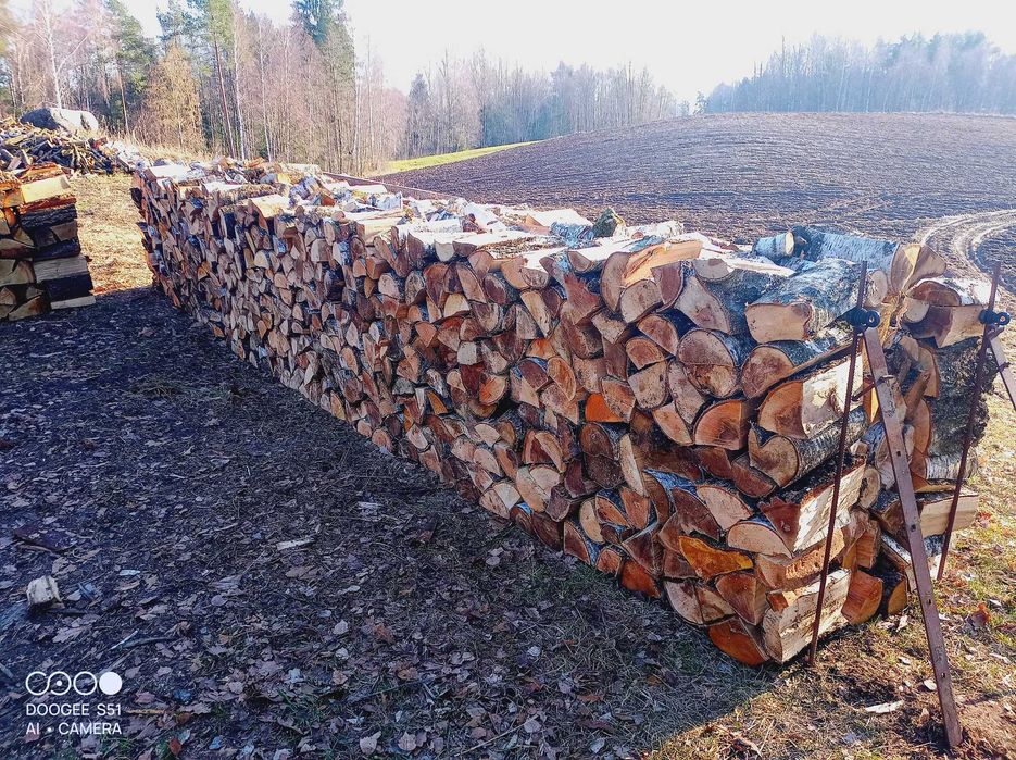 Drewno Opałowe Rąbane Kominkowe Osika Dąb Brzoza Puńsk • OLX.pl